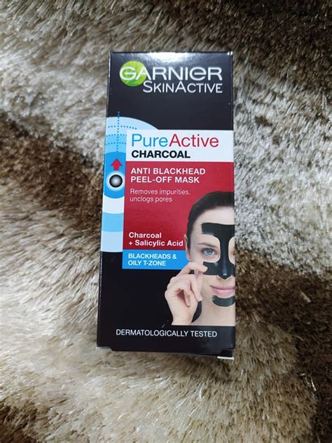 Garnier Pure Active Charcoal Anti Blackhead Peel Off Mask 50ml Deep