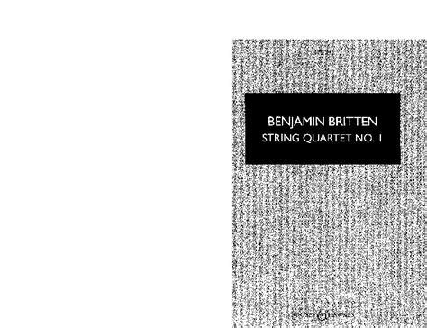 Britten String Quartet 1 Pdfcoffeecom