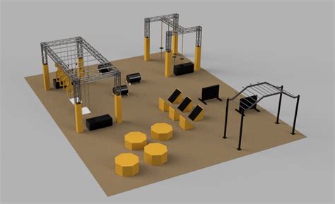 The Beginner Ninja Warrior Obstacle Course Package