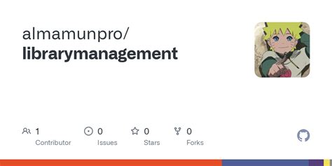 GitHub Almamunpro Librarymanagement