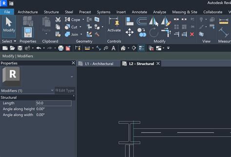 Steel Modifiers Not Working At All Autodesk Community