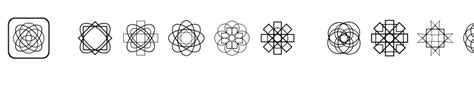 Symmetric Things Normal Download For Free At Free Fonts Free Fonts