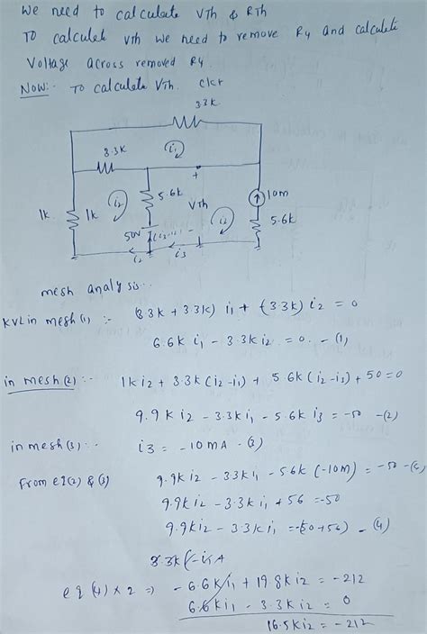 [solved] 20 Using Thevenins Theorem Find The Voltage Across R4 In Figure Course Hero
