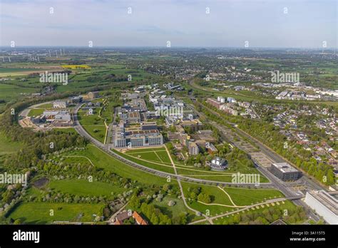 aerial view rheinisch westfälische technische hochschule aachen university rwth campus melaten