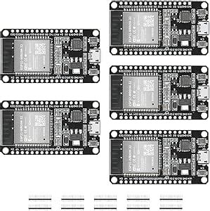 Amazon Com YEJMKJ 5pcs ESP32 ESP 32S Development Board ESP WROOM 32 Module 2 4GHz Dual Mode