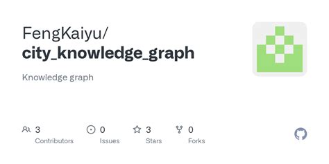 GitHub FengKaiyu City Knowledge Graph Knowledge Graph
