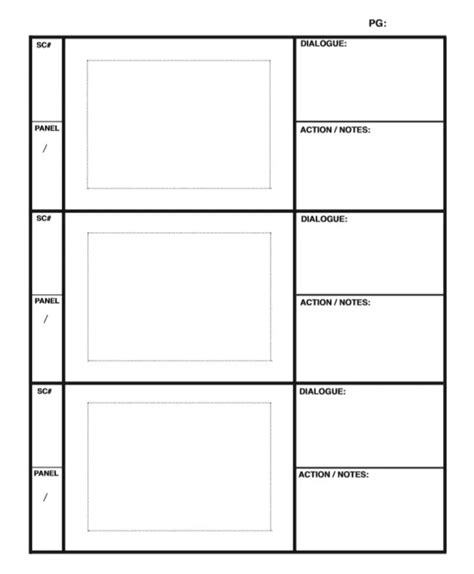 Storyboard Template Artofit