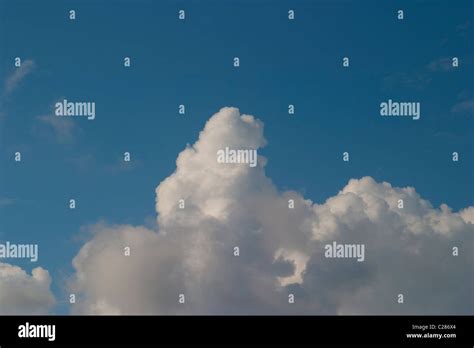 Blue Sky And Cumulous Clouds Stock Photo Alamy