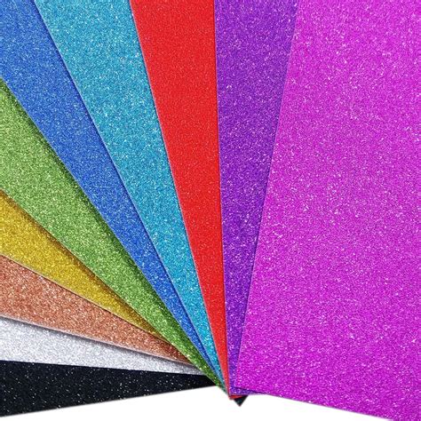 Cartulina 10 Piezas Papel De Cartulina Para Manualidades Con