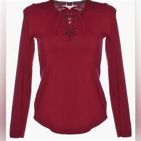 Blooming Jelly Tops Blooming Jelly Womens Sexy Plain V Neck Lace Up