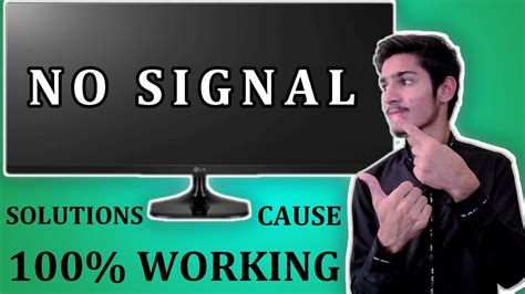 How To Fix No Display Or No Signal Monitor 2020 Youtube