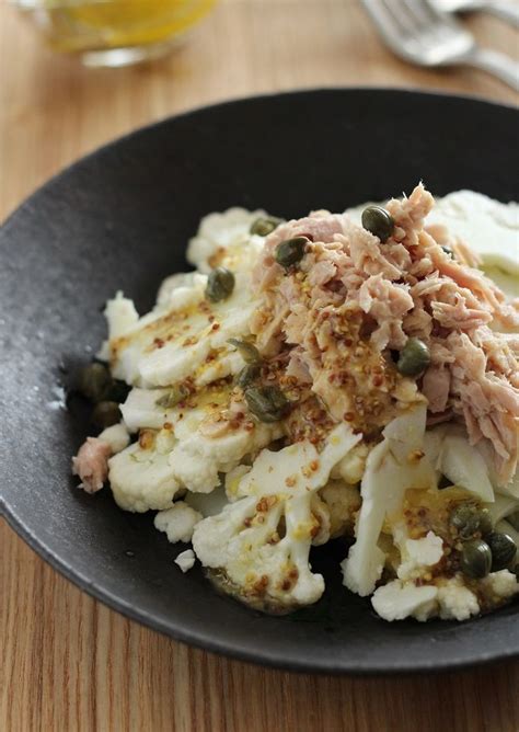 カリフラワーとツナのサラダ Recipe Recipes Cooking Food