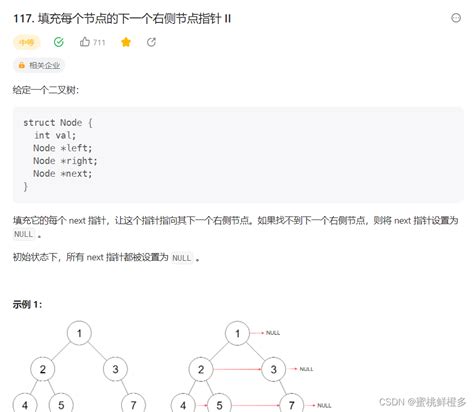 Leetcode116 填充每个节点的下一个右侧节点指针117 填充每个节点的下一个右侧节点指针 Ii详解笔记 Csdn博客
