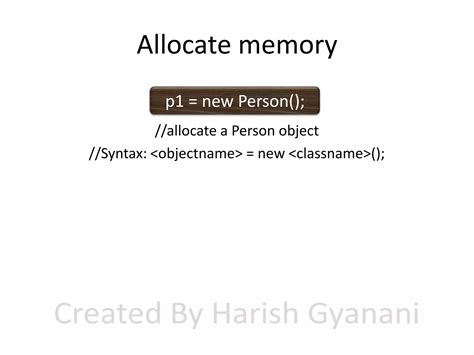Simple Class And Object Examples In Java Pptx