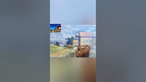 Watercolor Landscape Painting Youtube