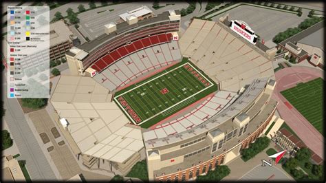 Husker Stadium Seating Chart
