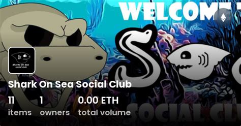 Shark On Sea Social Club Collection Opensea
