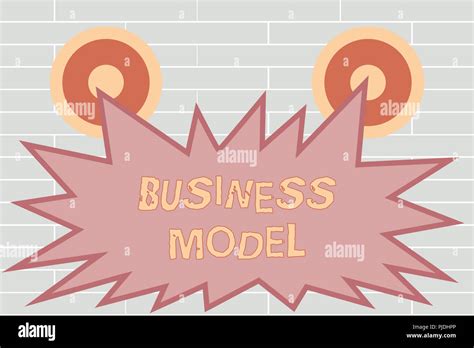 Handwriting Text Writing Business Model Concept Meaning Identifying