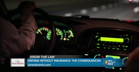 Know The Law Consequences Of Driving Without Car Insurance