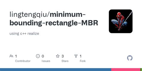 github lingtengqiu minimum bounding rectangle mbr using c realize
