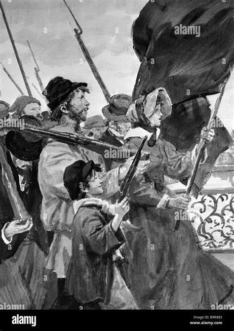 Reproduction Of David Dubinsky S Illustration Demonstrating To The Novel Les Miserables By