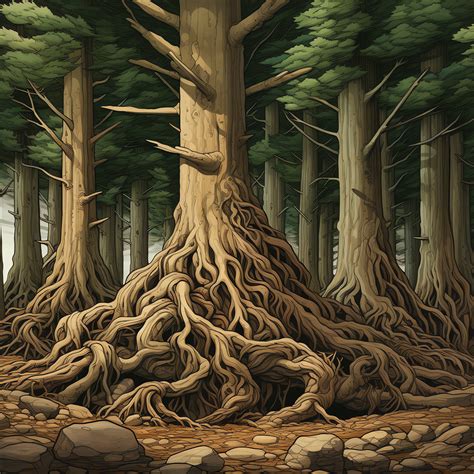 Intertwined Tree Roots Png Clipart Bundle 50 High Quality Png Instant
