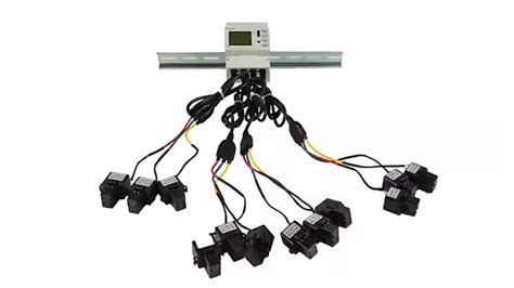 Acrel Adw210 D24 4s Din Rail Type Multi Loop Power Instrument Four Circuits Three Phase Energy