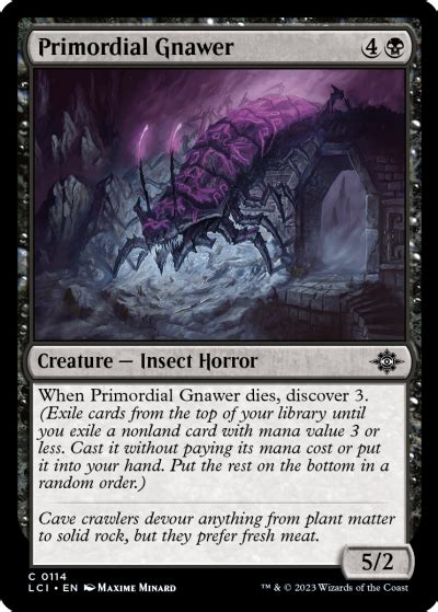 Primordial Gnawer From The Lost Caverns Of Ixalan Spoiler