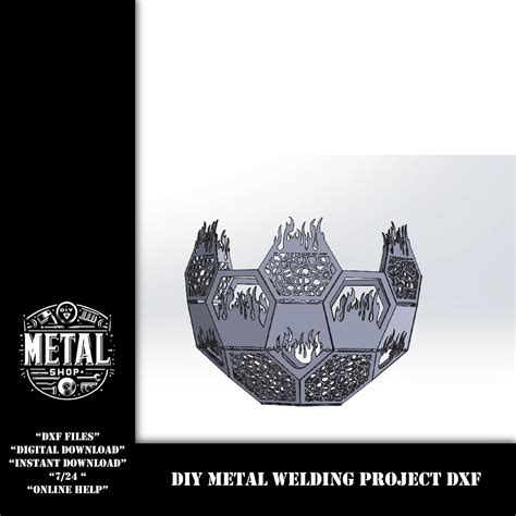 Diy Metal Dodecahedron Firepit Welding Project Plans Dxf For Plasma Lasercut Cnc Diy Weld Kit