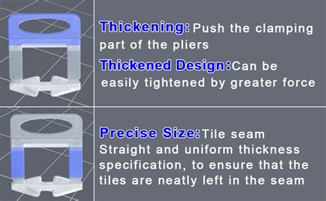 Tile Leveling System 1 16 Inch Spacers Tile Leveler Clips 5500 Pcs And 16 Oz Rubber Mallet