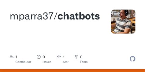 Github Mparra37chatbots