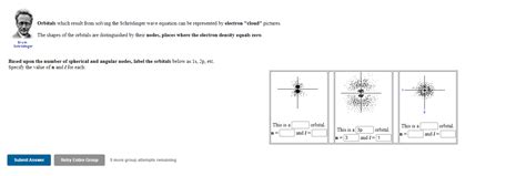Solved Orbitals Which Result From Solving The Schrödinger
