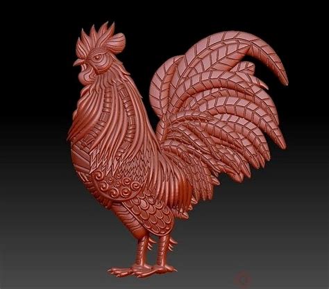 Hen Model 3d