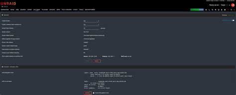 docker image failed after re creating docker engine unraid