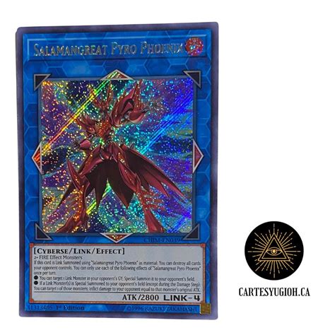 salamangreat pyro phoenix cartes yu gi oh