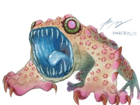 Mutant Frog By Joan Kagami On Deviantart