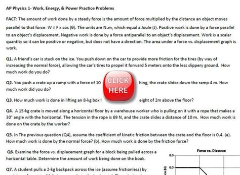 Unit 3 Work Power Energy Pedersen Science