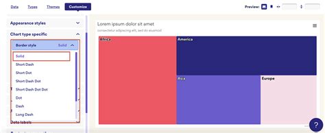 Tree Map Chart Type Specific Customization Everviz Knowledge Base
