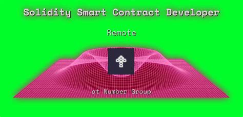 Web3 Solidity Smart Contract Developer Remote At Number Group