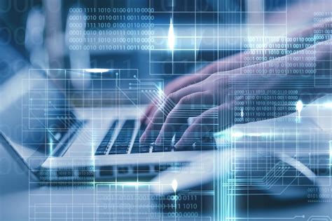 Premium Photo Business Man Working On Computer Finance Coding Concept