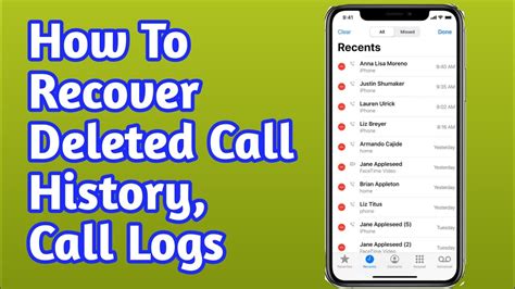 Recover Deleted Call History Gaisavers