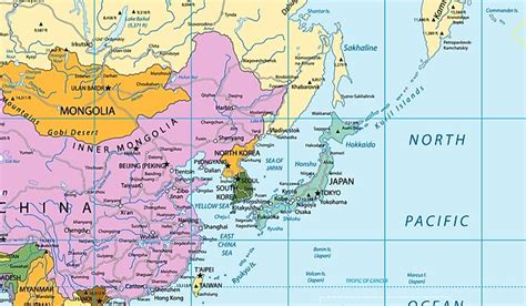 What Are The Five Regions Of Asia Worldatlas