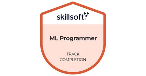 Ml Programmer • Adam Sparks • Skillsoft® Digital Badge Ml Programmer Adam Sparks