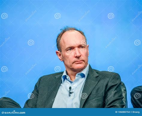 Inventor And Founder Of World Wide Web Sir Tim Berners Lee Editorial