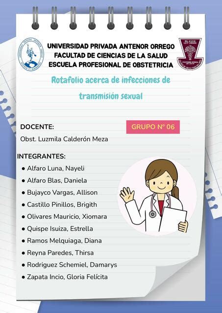 Rotafolio Acerca de Infecciones de Transmisión Sexual Henry Maldonado
