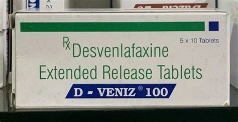 D Veniz Desvenlafaxine Tablet At Rs 195strip Desvenlafaxine Tablet