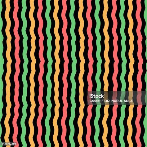 기하학적 추상 패턴의 간단한 디자인 이음새가 없는 웨이브 라인 0명에 대한 스톡 벡터 아트 및 기타 이미지 0명 귀여운 기울어진 Istock