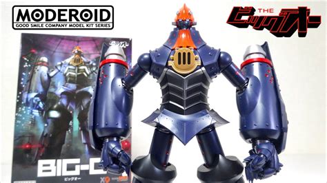 成形色良すぎ大迫力 発光ギミックMODEROID ビッグオー ヲタファの部分塗装仕上げレビュー THE BIG O YouTube