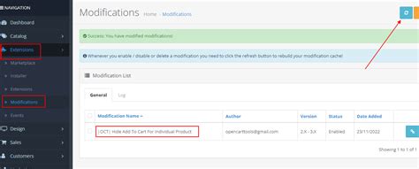 OpenCart Hide Add To Cart For Individual Product