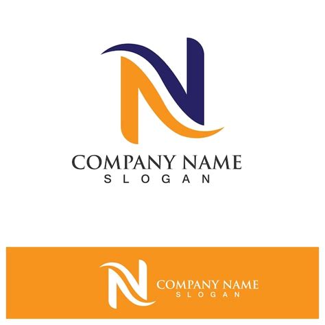Premium Vector N Letter Logo Template